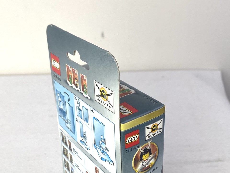 LEGO 3346 Mini Heroes Collection Ninja #3 Green Ninja x2 Samurai Lord ...