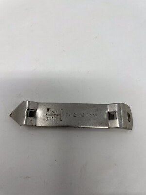 Vintage Handy Button NYC Bottle Opener Can Tapper Metal | eBay