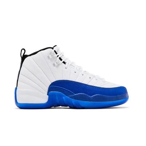 Jordan 12 Retro Lifestyle Sneakers Blueberry Grade School White 153265 ...