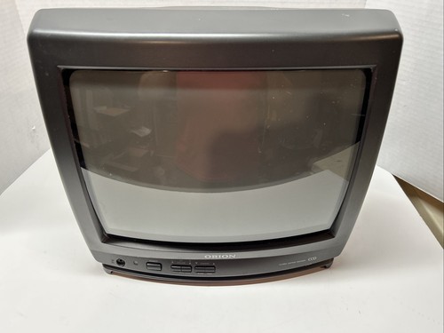 Vintage 2000 Orion TV1329B 13" CRT TV Retro Gaming Television, NO ...