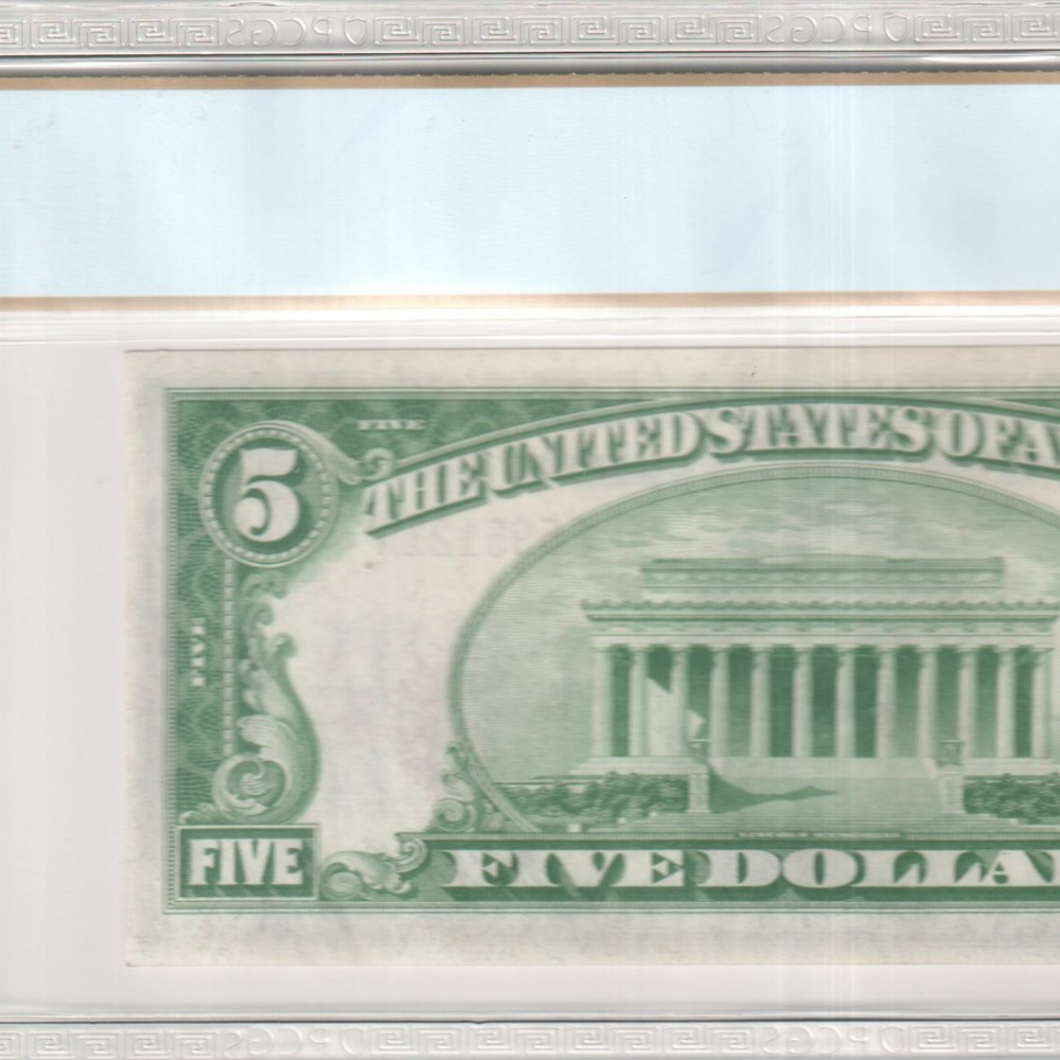 1929 $5 Chase National Bank New York - Type 1 - PCGS 63 PPQ Choice UNC ...