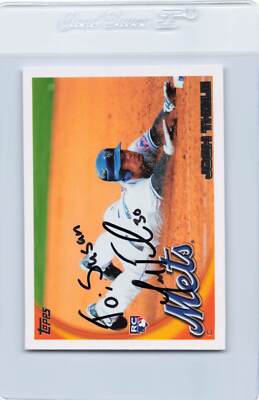 2010 Topps #227 Josh Thole Mets Signed Auto *K1707 | eBay