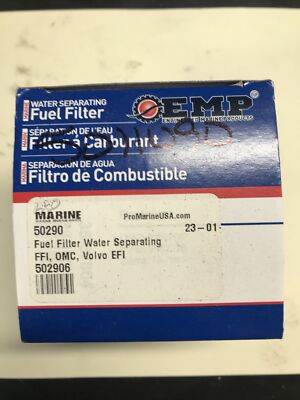 PRO MARINE, 502906 EVINRUDE JOHNSON FUEL FILTER DFI ETEC BRP 10Micron ...