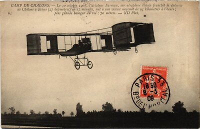 PC AVIATION PILOTE FARMAN AÉROPLANE VOISIN (a54329) | eBay