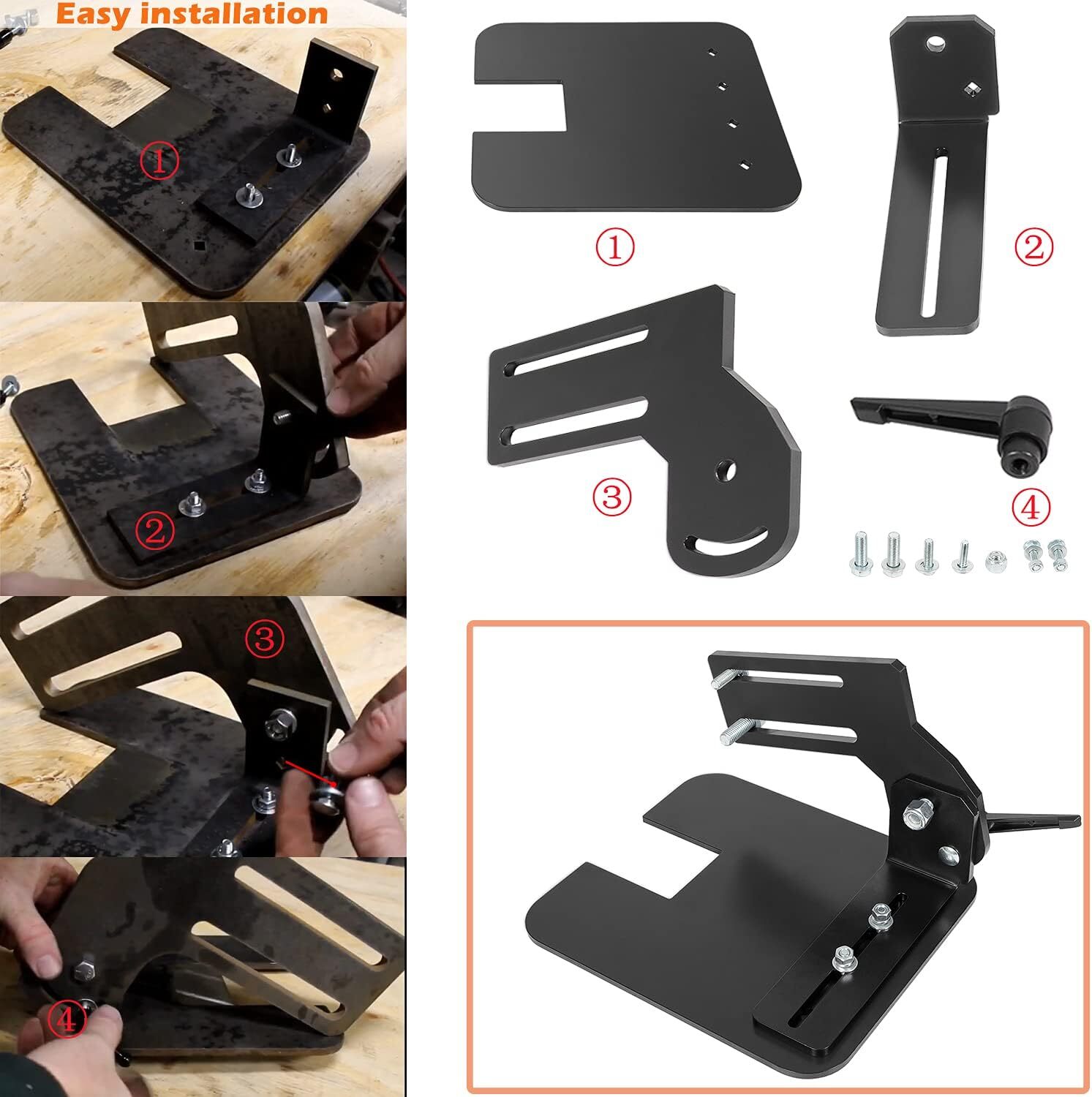 Belt Grinder Tilt Table Tool Rest For Most Popular 2x72" Knife Grinder ...