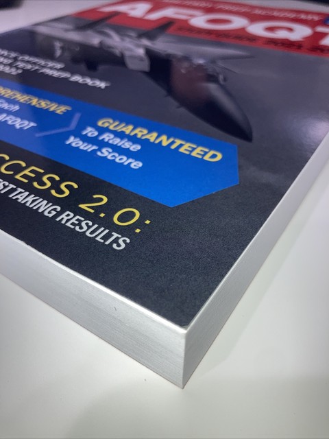 AFOQT Study Guide Air Force Officer Qualifying Test Prep Book for sale ...