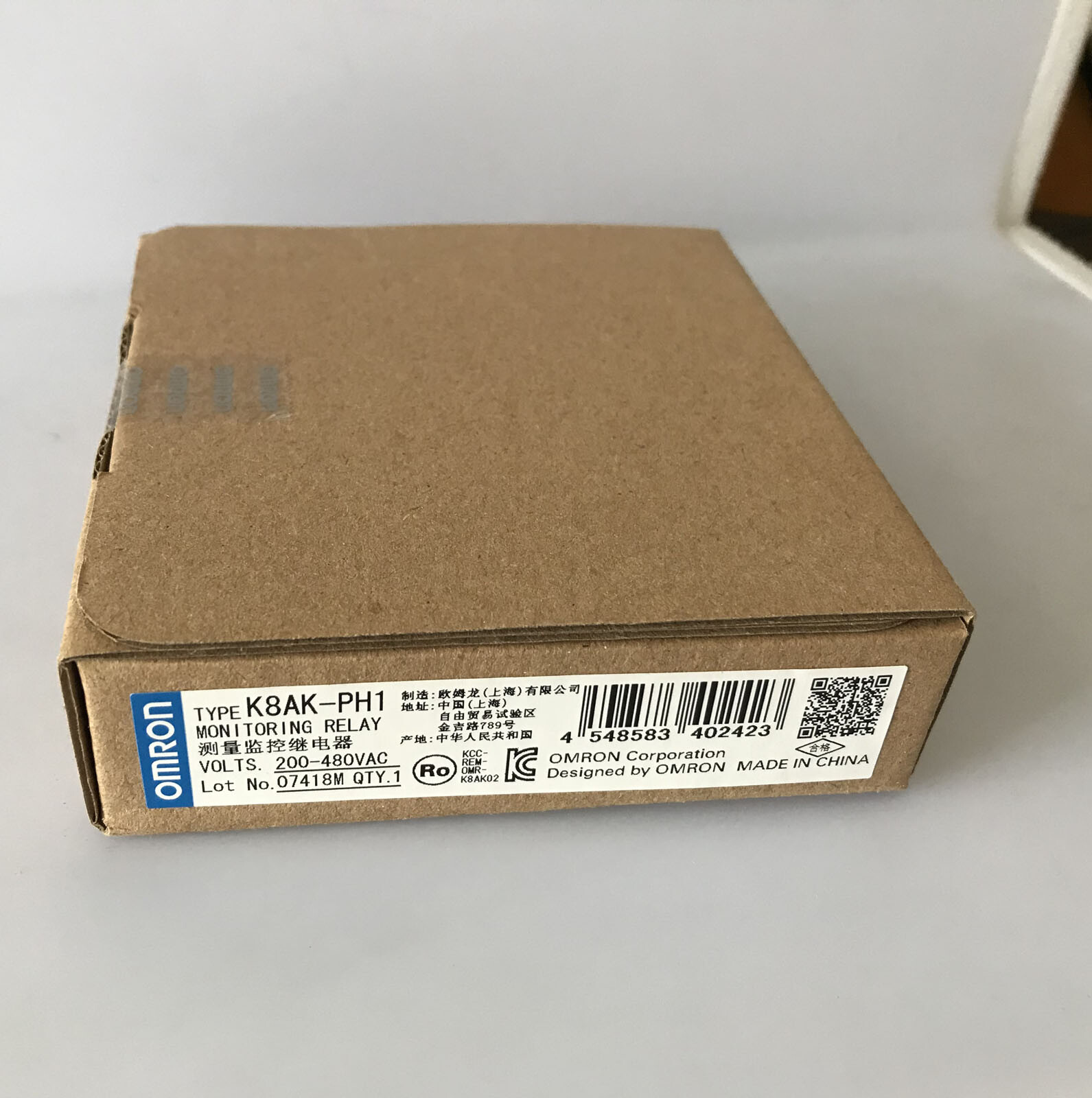 OMRON NEW PLC Phase Sequence Protection Relay K8AK-PH1 Free Shipping | eBay