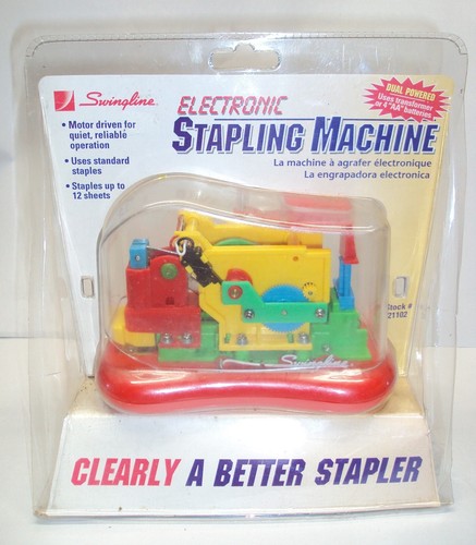 Swingline Electronic Stapling Machine Transparent Clear #21102 - New ...