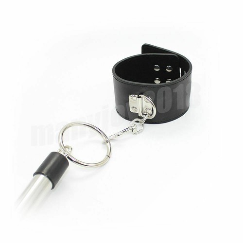 Adjustable Leg Spreader Bar Rod Slave Restraint Anklet Leg Cuffs ...