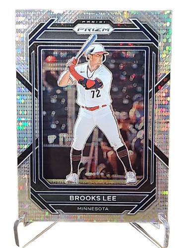 Brooks Lee 2023 Panini Prizm Baseball Hyper Silver Prizm Rookie Card ...
