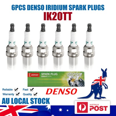 6 x Denso HP Iridium Twin Tip TT Spark Plug FOR DAEWOO NUBIRA KLAJ ...
