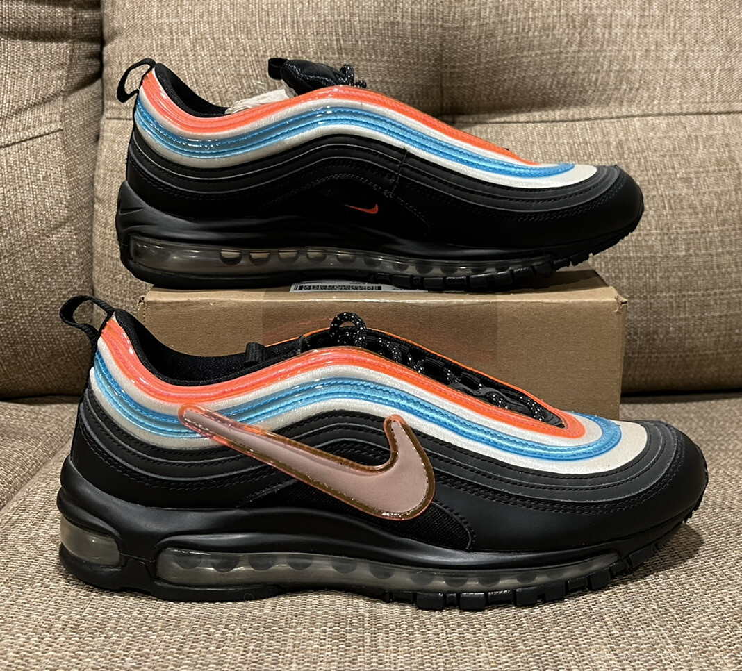 Nike Air Max 97 OA GS - Neon Seoul, USED Size 10 / UK… - Gem