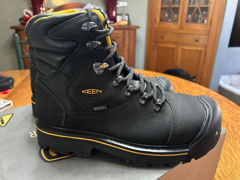 KEEN Utility Men's Milwaukee 6" Steel Toe Work Boots Sz 9D | eBay