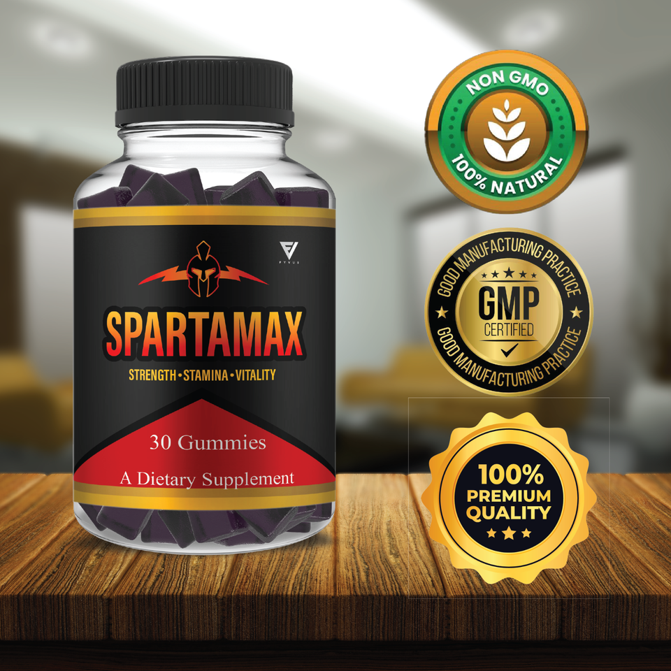 Spartamax Performance Gummies, Spartamax Daily Support (1 Month Supply ...