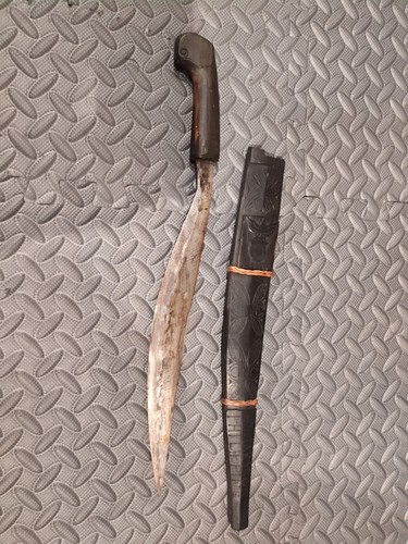 WW2 Philippines Machete USGI Carved | eBay