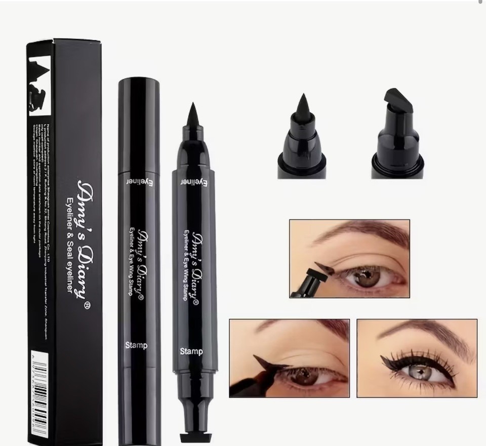 Black Winged Eyeliner Stamp Eye Liner Pencil Liquid Pen,Vamp,Cat Eye ...