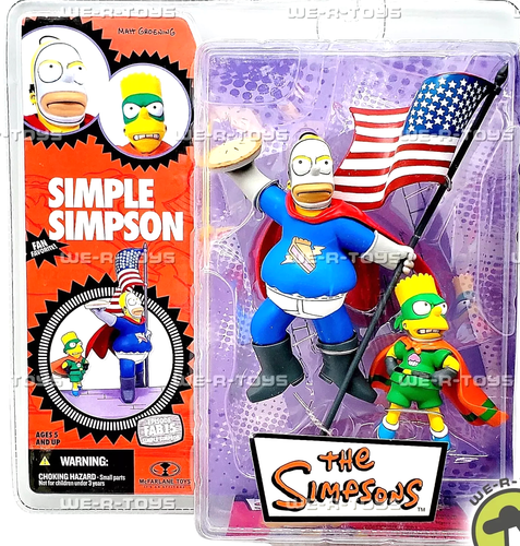 The Simpsons Simple Simpson Pie Man and Cupcake Kid Figures 2007 ...
