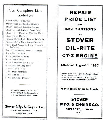 Engines - Stover Engine