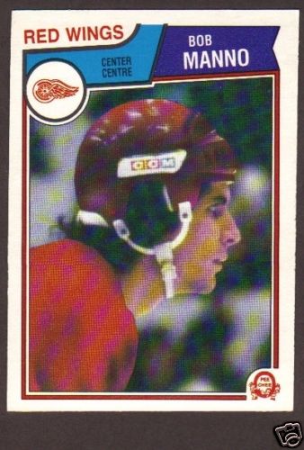 1983-84 OPC Hockey Bob Manno #132 Red Wings NM/MT | eBay