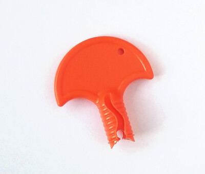 Paintball Safety Barrel Plug .68 cal - ORANGE Hard Rubber Brand New ...