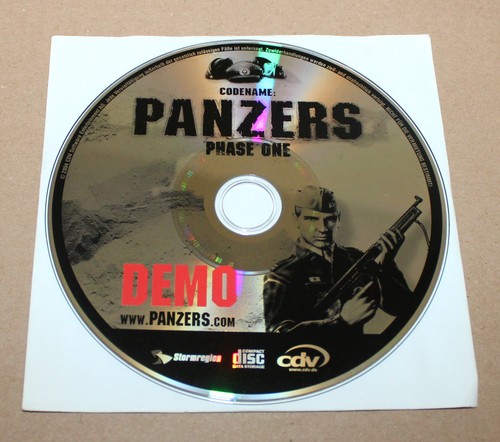 Codename Panzers Phase One promo Demo Disc CD | eBay