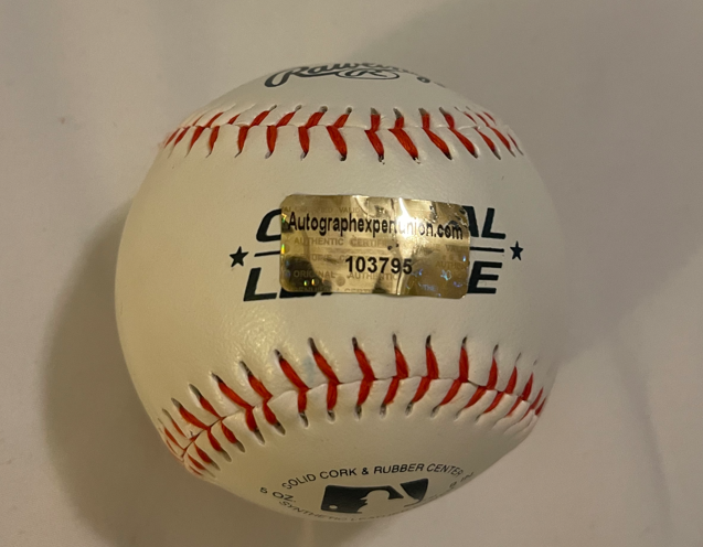 GEORGE W. BUSH SIGNED AUTOGRAPHED BASEBALL AUTO BALL IN PERSON 100% ...