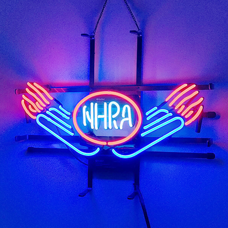 NHRA Neon Sign Home Bar Pub Restaurant Man Cave Wall Light Custom Neon ...