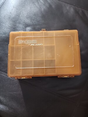 Vintage Plano Magnum Double Sided Fishing Tackle Box Magnum By Plano ...