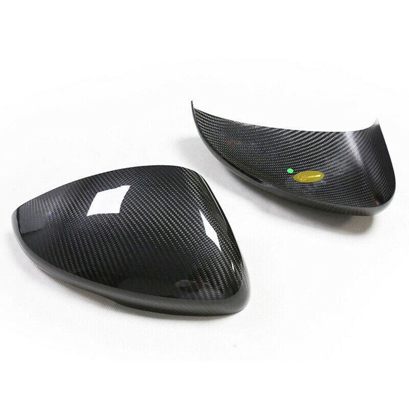 Fit HONDA ACCORD 2018-2021 Real Carbon Fiber Side Mirror Cover Caps ...