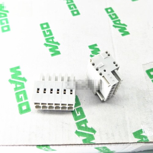 10pcs WAGO MCS Multipurpose Hole Connector 734-106 Terminal Block Six ...