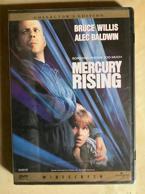 Mercury Rising DVD Bruce Willis NEW/SEALED 25192044922| eBay