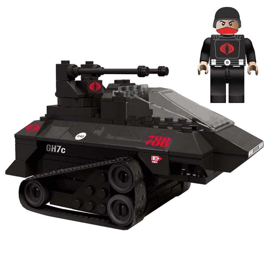 GI Joe Cobra HISS Tank Construction Set New, Forever Clever Hasbro | eBay