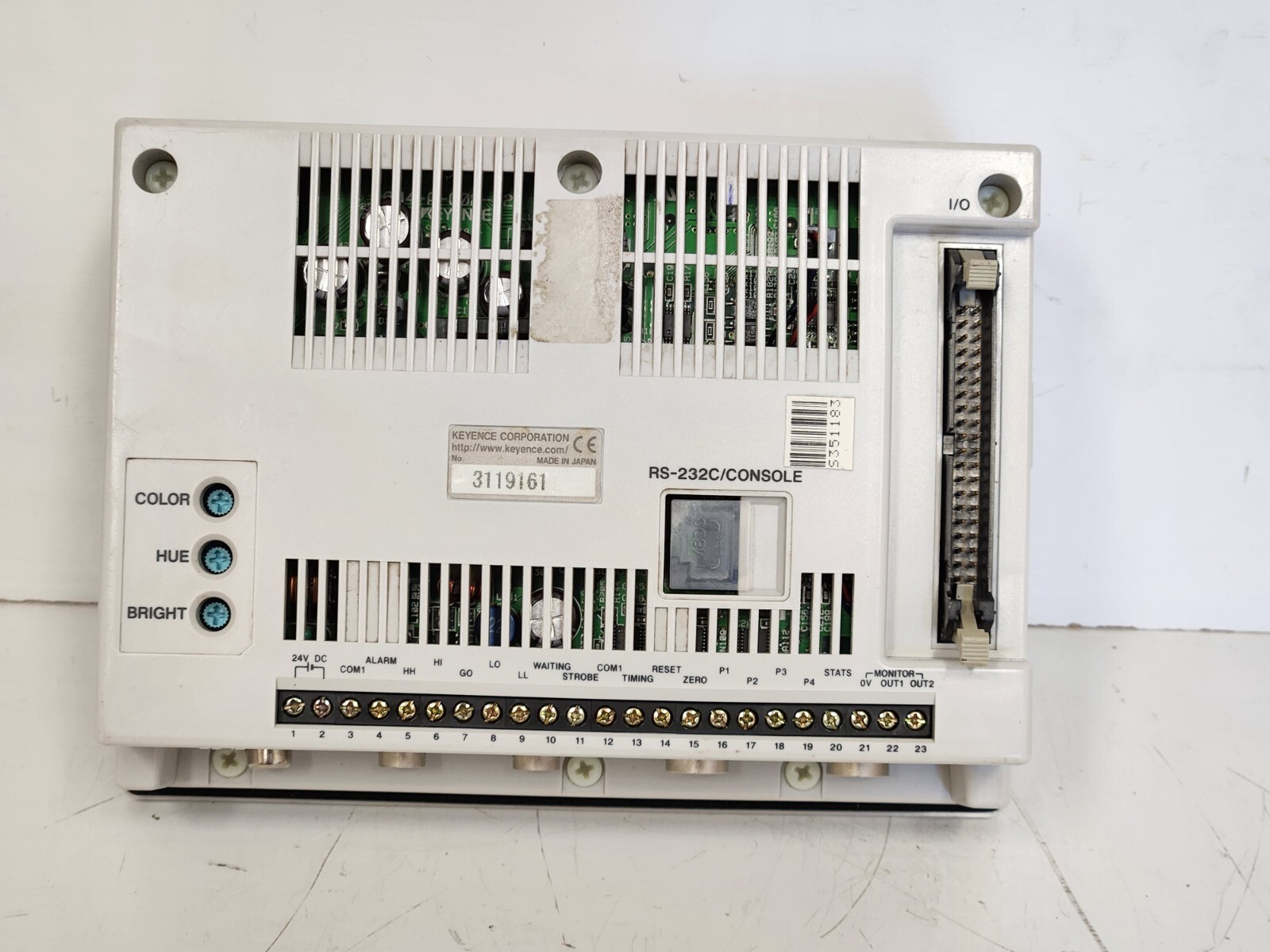 KEYENCE Ls-7501 High-accuracy CCD Micrometer Sensor Screen for sale ...