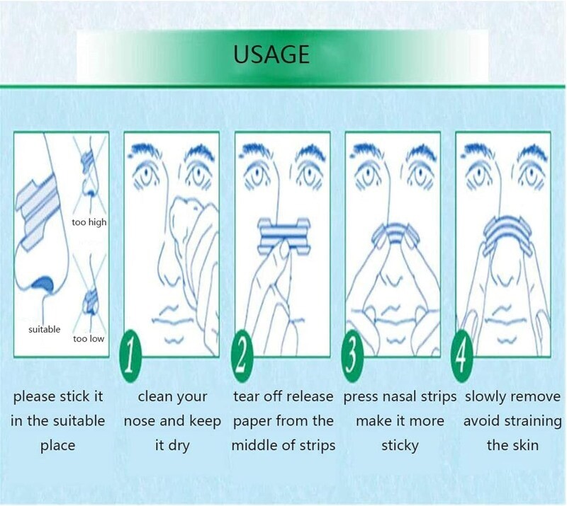 10-1000PCS BETTER BREATH Nasal Strips Easy Stop Snore Right Sleep Anti ...