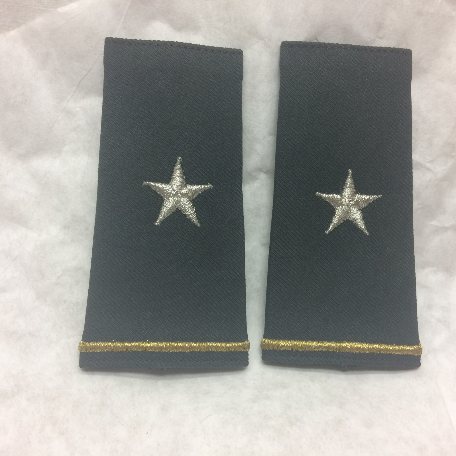 US Military Uniform Army Epaulet Shoulder Insignia lot (2) Brigadier ...