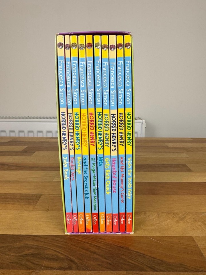 Horrid Henrys Cheeky Collection 10 Books Box Set By Francesca ...