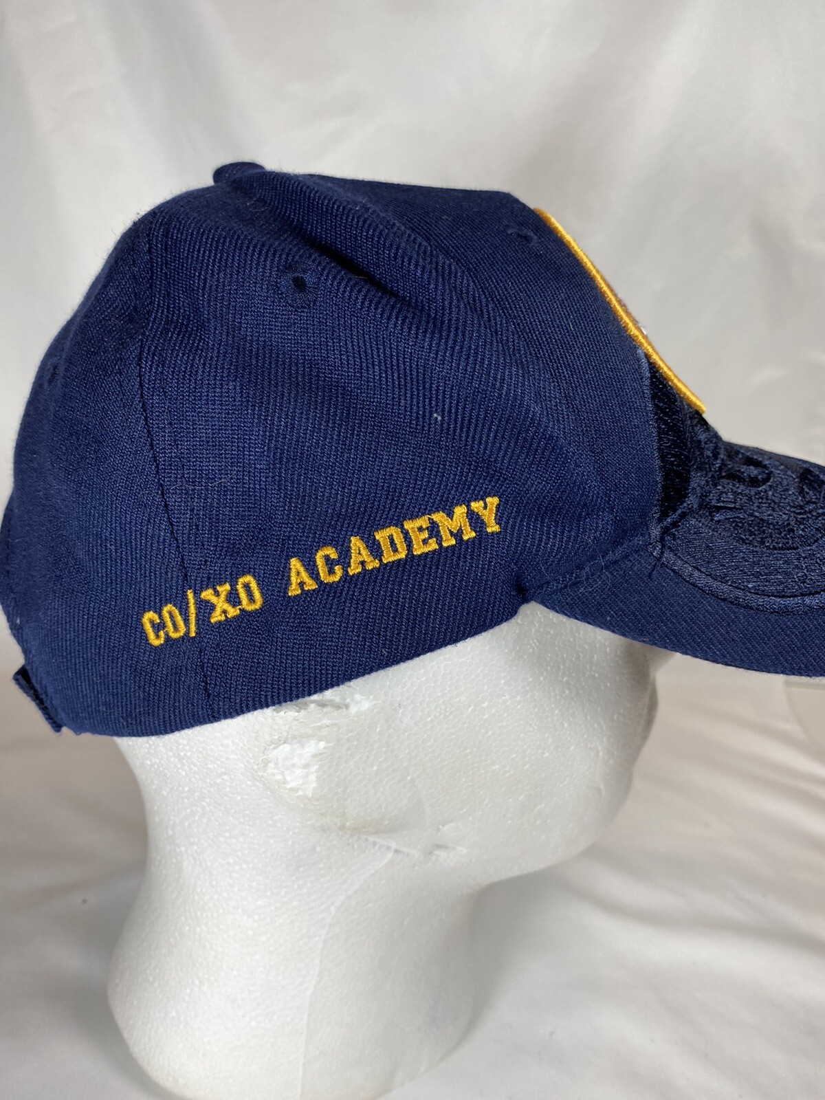 US Navy JROTC Hat Cap Cadet CO/XO Academy Adjustable … - Gem
