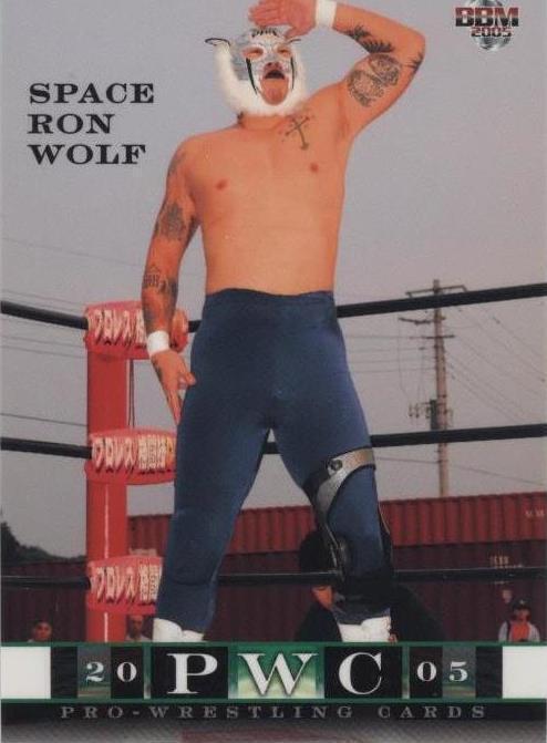 2005 BBM Pro Wrestling - Space Ron Wolf #052 for sale online | eBay