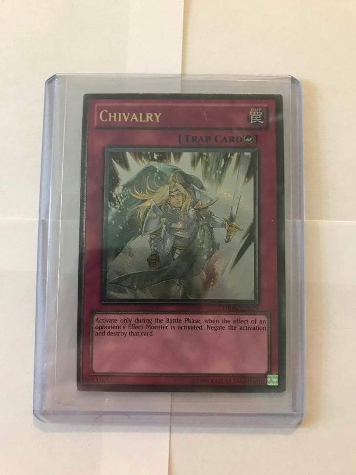 Yugioh Card - Chivalry EN079 Ultimate Rare - DREV - Near Mint (HQ scan ...