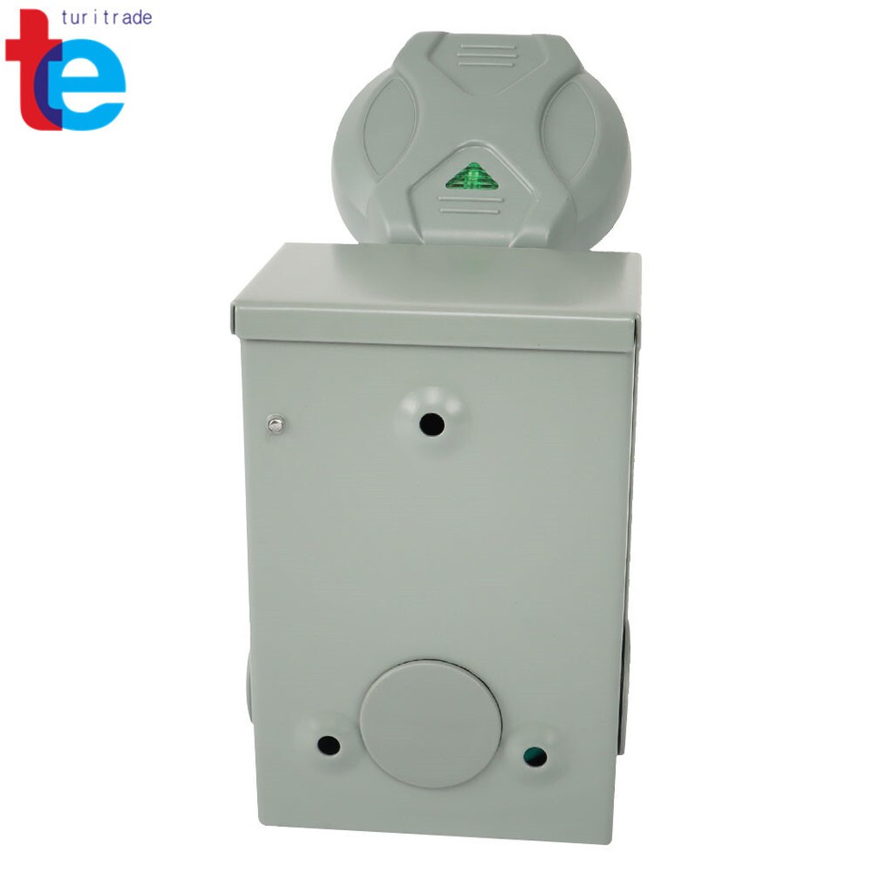 50A Generator Power Inlet Box NEMA SS2-50P Power Inlet Box for 3Prong ...