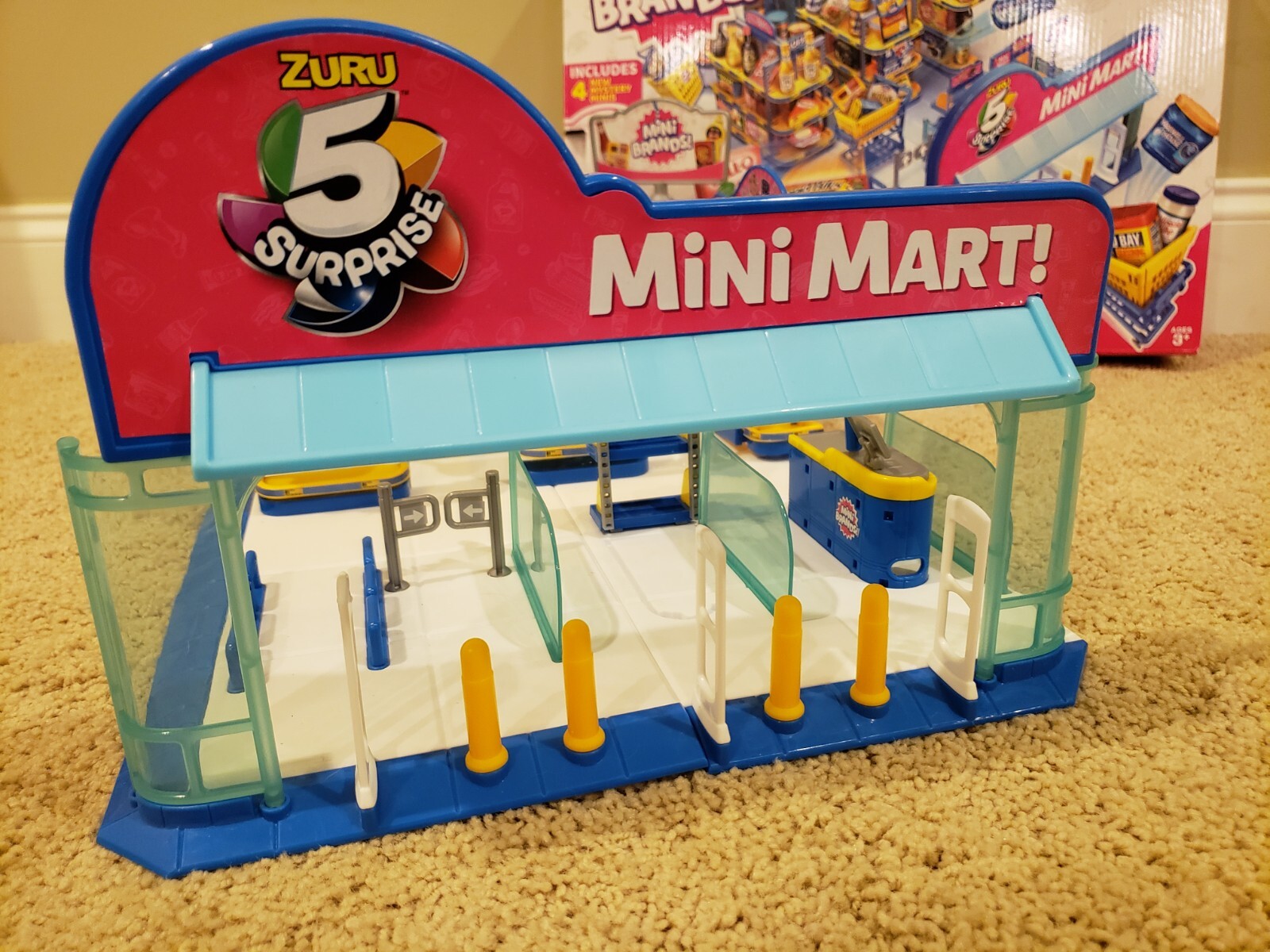 Mini Brands 5 Surprise Zuru Mini Mart Series 2 Store Set Display | eBay