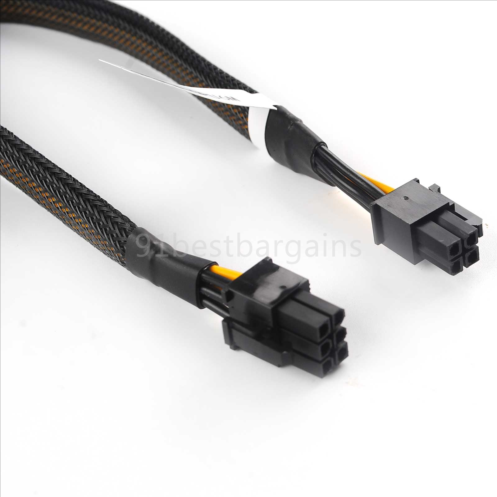 CPU 4-pin Male to GPU 6-pin Male PCI Express Power Cable TO Video ...
