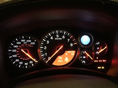 Nissan GTR LED CLUSTER UPGRADE R35 2009-2011 Speedometer Odometer Oem ...