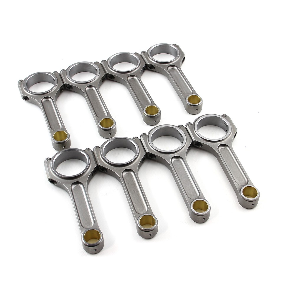 I Beam Race 6.760" 2.375" .990" Bronze Bush 4340 Connecting Rods ...