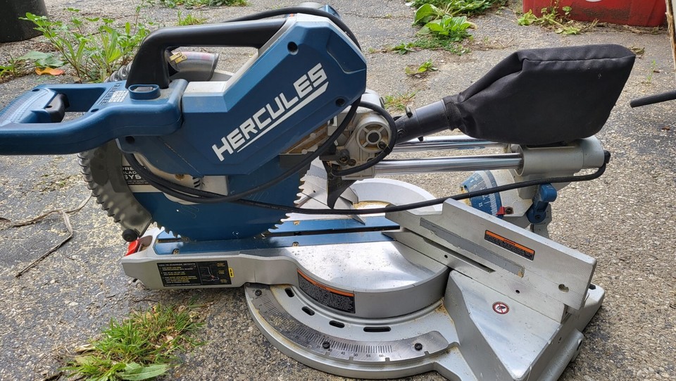 Hercules 12 In Dual Bevel Miter Saw | eBay
