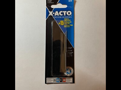 X-ACTO #15 Keyhole Saw Blades Carbon Steel Saw Blade 5PK Carded | eBay
