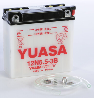 Yuasa Conventional 12V Battery 12N5.5-3B YUAM2255B | eBay