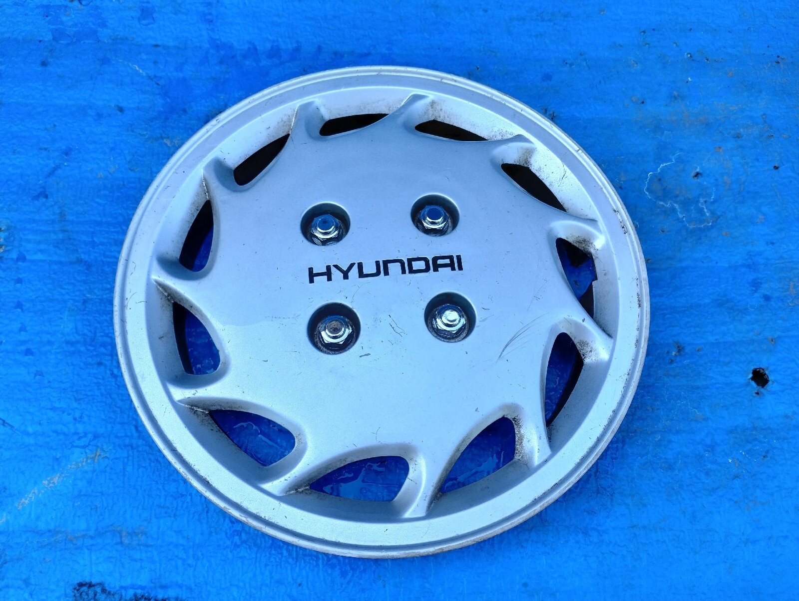 ONE 1990-1991 Hyundai Excel # 55507 13" Hubcap / Wheel Cover OEM ...
