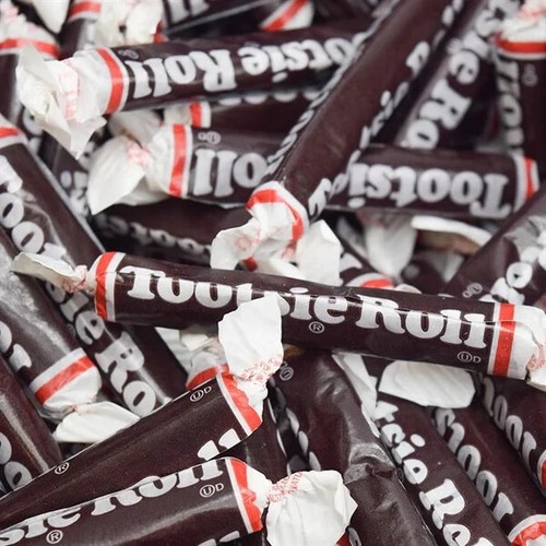 Tootsie Rolls Long Chocolate Chews Original - 4Lb Bulk Bag of long ...