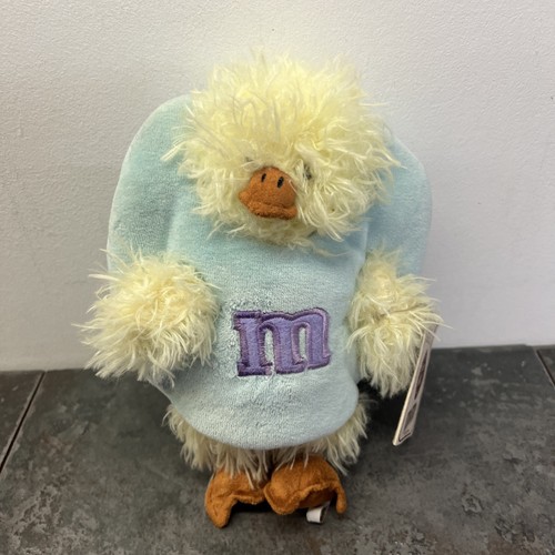 Boyds M&M Plush - Rare Blue M&M Easter Chick - Quackles | eBay